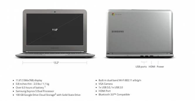 Google 發佈新 Samsung Chromebook，採 ARM 雙核心處理器 | T客邦