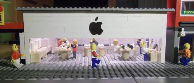 10座用樂高積木拼出來的 Apple Store，到底有多像？你來看一看 | T客邦