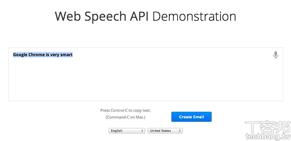Google Chrome 25正式版新增語音辨識功能，用說的也能通 | T客邦