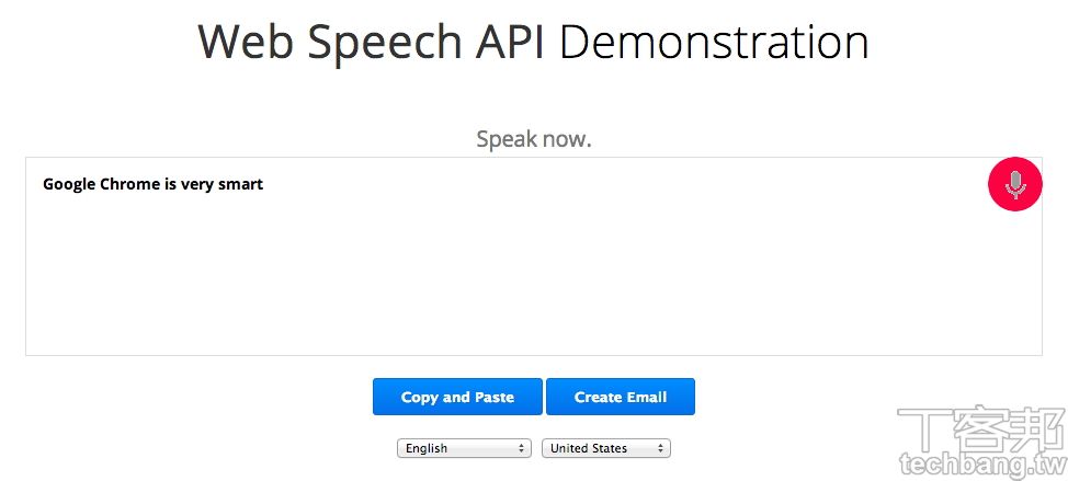 Google Chrome 25正式版新增語音辨識功能，用說的也能通 | T客邦