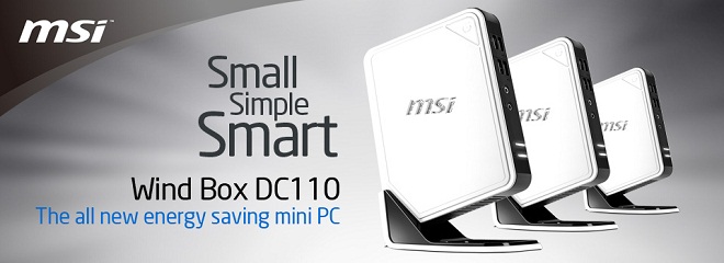 MSI All-in-One Small, Simple, and Smart. All new energy saving mini PC ...