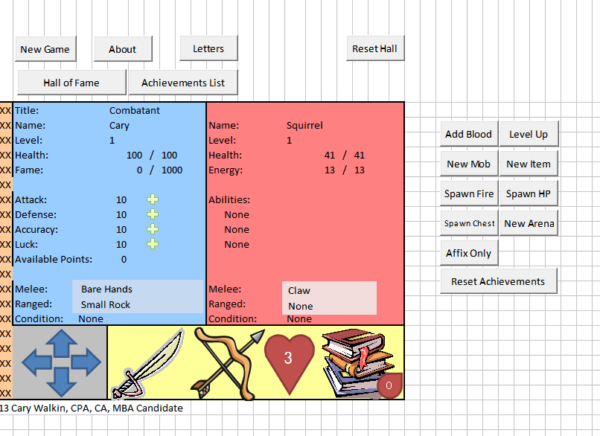 Office 真強者！用 Excel 設計 RPG 遊戲，超過2000種敵人、8個魔王以及4種結局 | T客邦