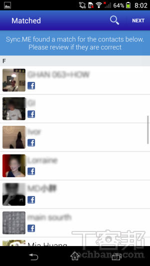 同步 Facebook 聯絡人大頭貼到通訊錄 | T客邦
