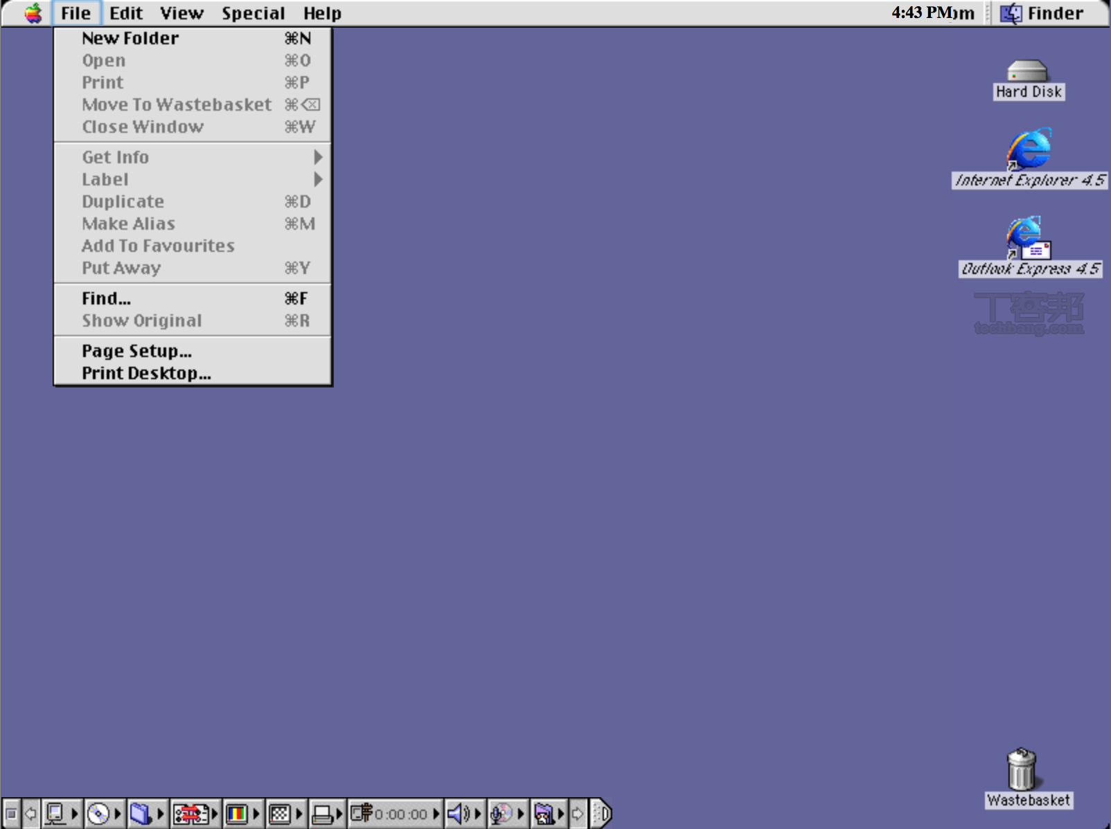 用瀏覽器回味那些經典 Windows 與 Mac OS | T客邦