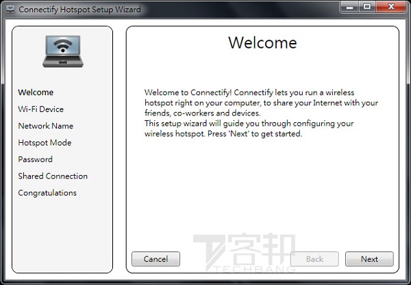 Connectify：免指令，把Windows 7筆電變成AP | T客邦
