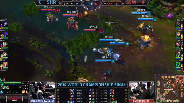 《英雄聯盟》S4世界大賽最後決戰，SSW已無懸念奪下世界冠軍！ | T客邦