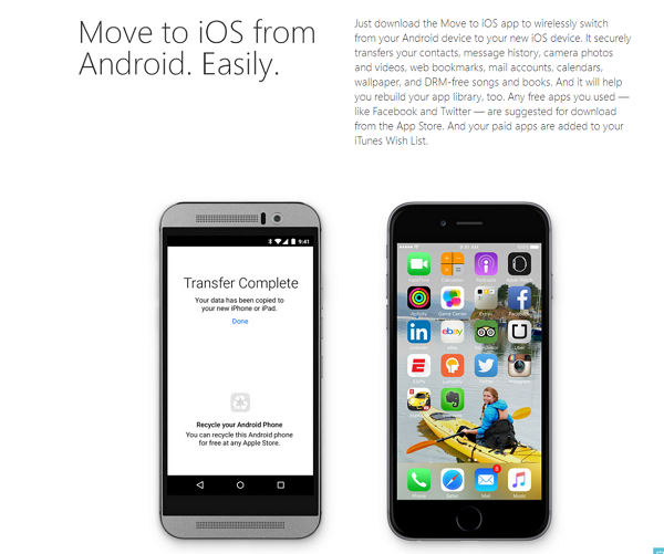 蘋果開發了一款Android App ，功能竟然是幫 Android 用戶搬家到 iPhone 上 | T客邦