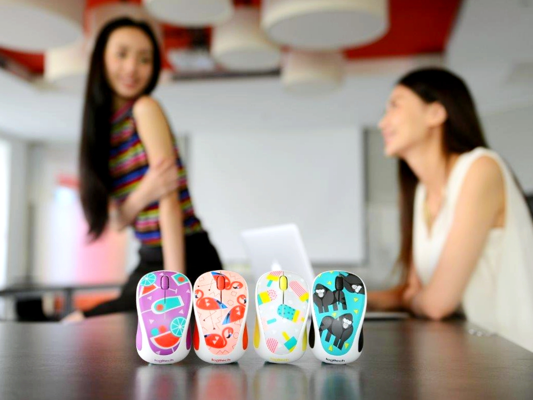 Logitech 發佈新款無線滑鼠 Party Collection M238，花俏到眼花繚亂 | T客邦