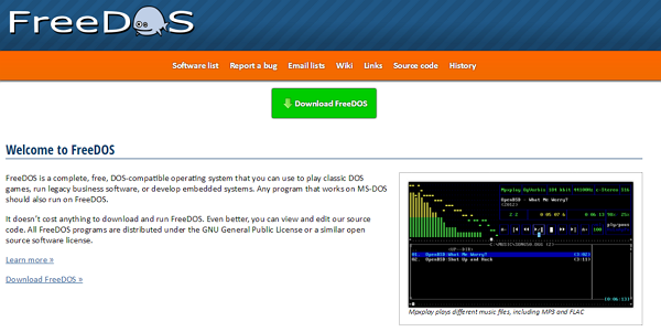 開發22年不離不棄，FreeDOS 將推出1.2版本更新 | T客邦