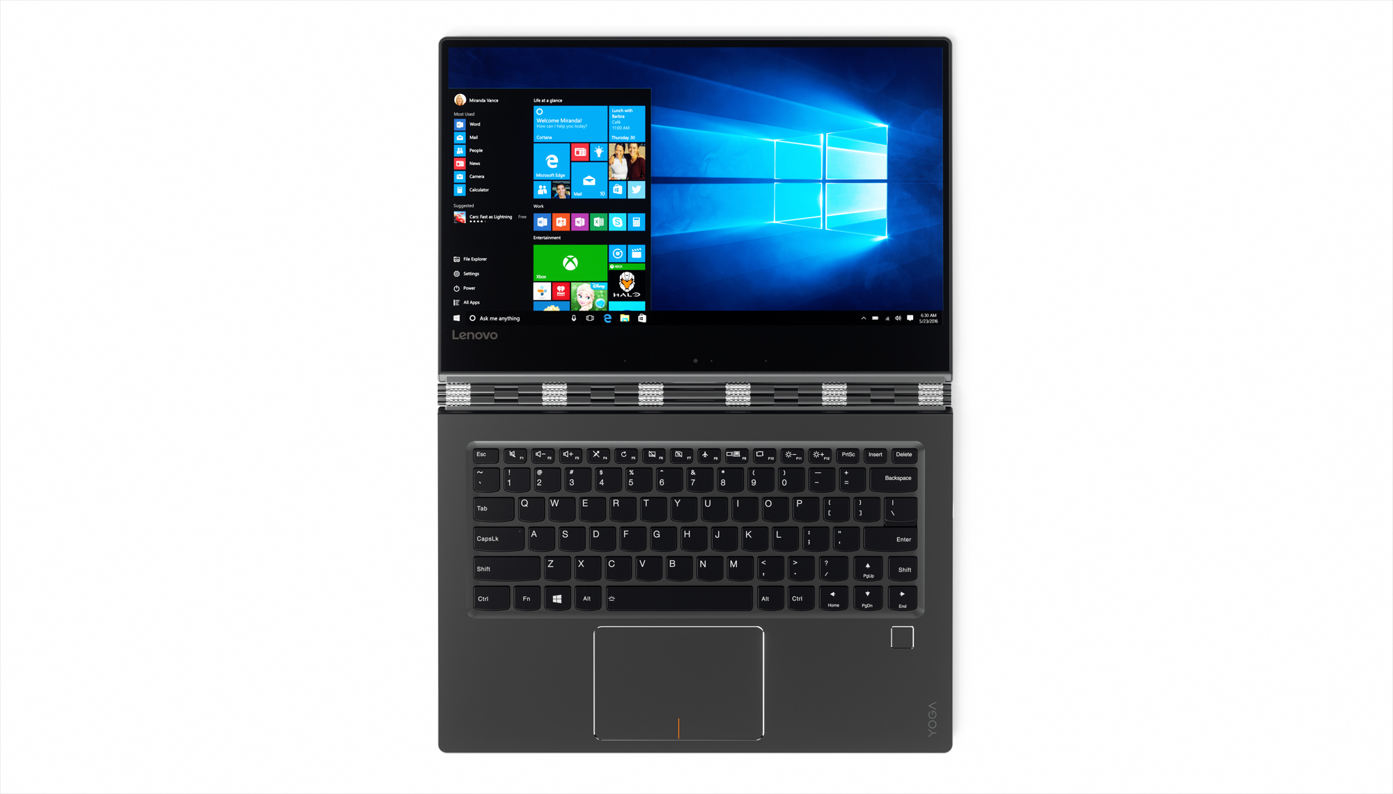 Lenovo 新款 Yoga Book 「無鍵盤」筆電，鍵盤還可以切換為大尺寸繪圖板 | T客邦