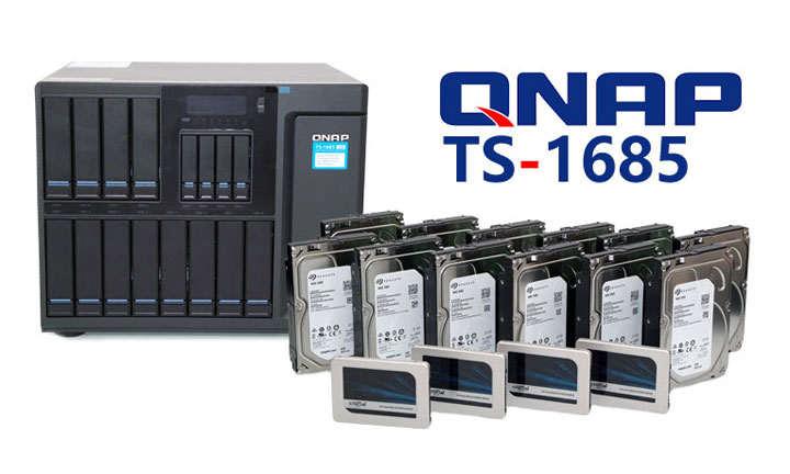 滿足龐大數據中央儲存需求！絕佳效能、強大擴充性的企業級NAS解決方案：QNAP TS-1685 開箱實測！ | T客邦