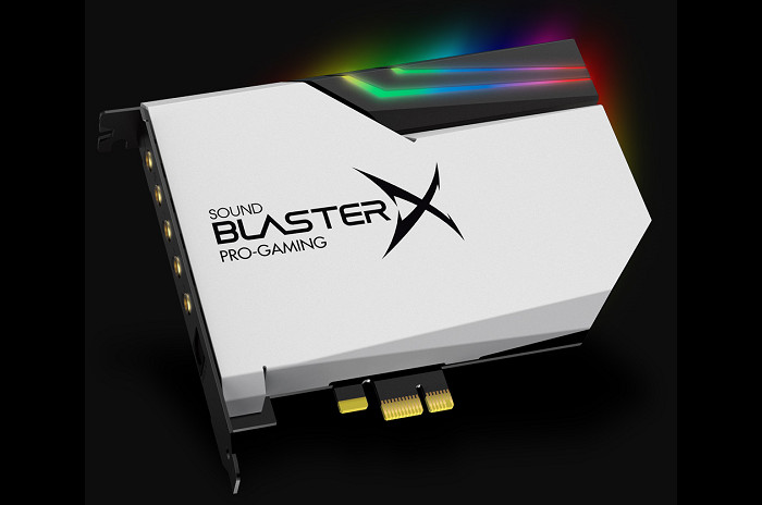 音效卡也玩 RGB LED 燈光，Creative Sound BlasterX AE-5 即將上市 | T客邦