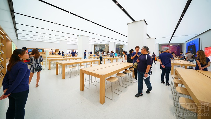 開幕前搶先看，40 張圖文帶你逛全台第一間 Apple Store！ | T客邦