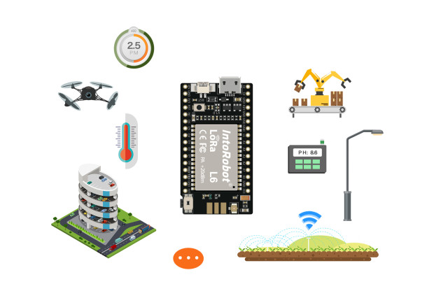 IntoRobot IoT開發板，支援LoRa提供遠端搖控功能 | T客邦