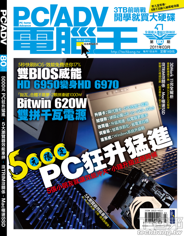 PCADV 80期：3月2日出刊 | T客邦