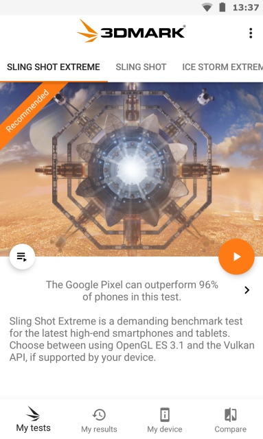 3DMark Android加入全新Sling Shot Extreme項目，支援Vulkan API | T客邦