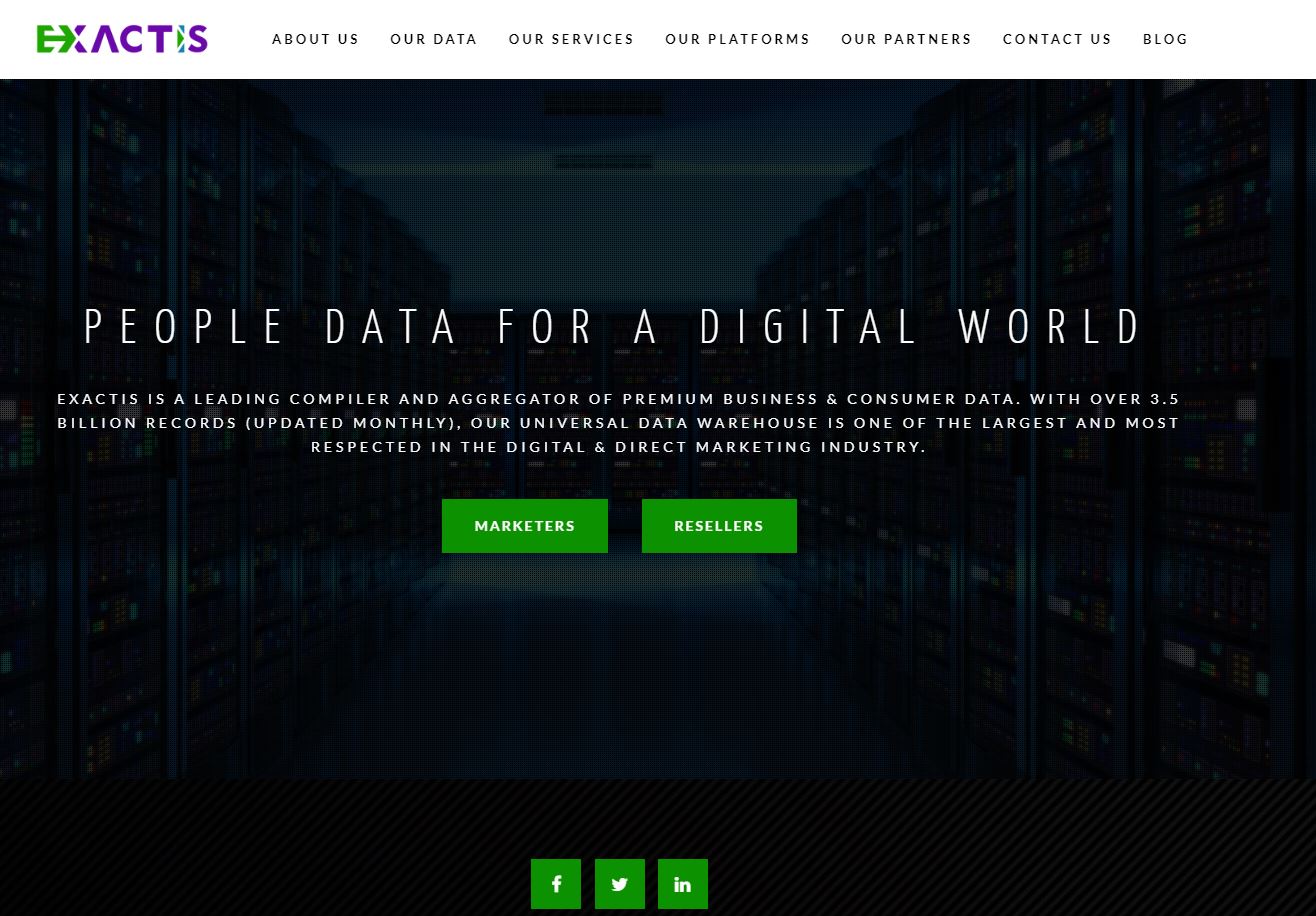 美國市場行銷公司 Exactis 資料庫出現漏洞，洩漏高達 2TB 用戶隱私資料，估計 2.3 億人受到影響 | T客邦