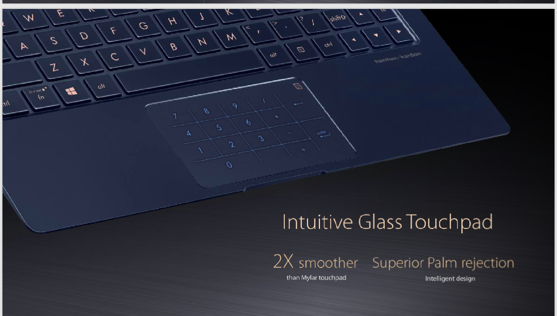 Asus New ZenBook 系列更新，獨創 NumberPad 觸控數字鍵、ZenBook 13 螢幕佔比達 95% | T客邦