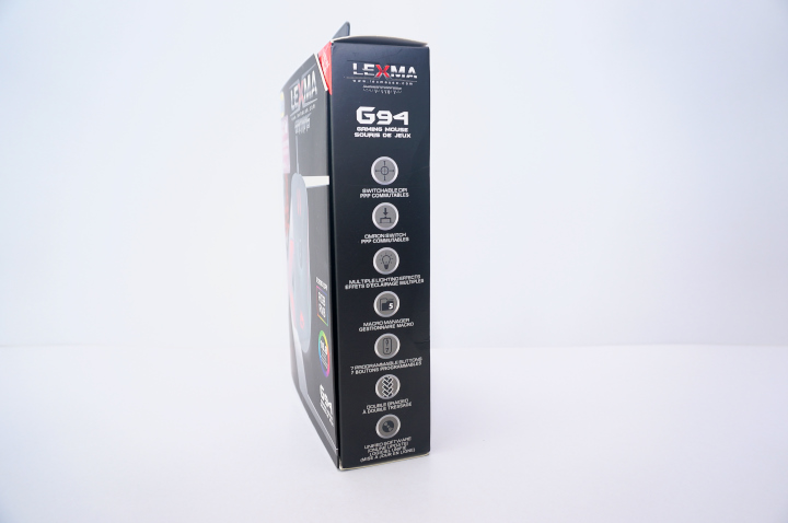 LEXMA G94 電競滑鼠開箱動手玩，快換磁吸握邊好好玩 | T客邦