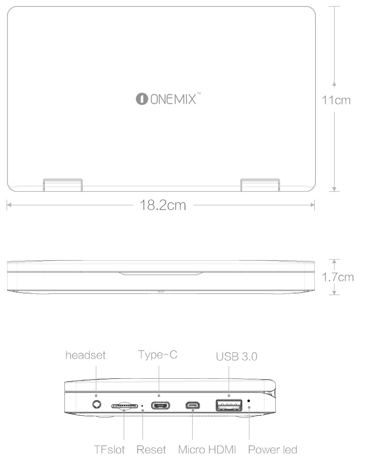 One Netbook推出強化白金版One Mix 2S翻轉筆電，處理器升級至Core i7-8500Y | T客邦