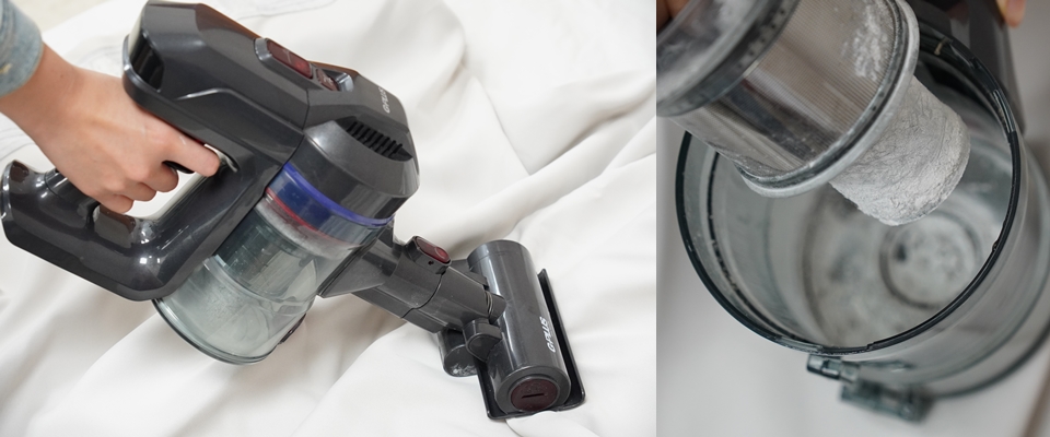 解決暗藏的毛髮和香灰！ 超神高CP值 GPLUS GP-T09 無線手持吸塵器評測 | T客邦