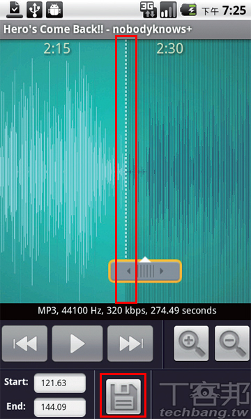Android Market：Ringdroid 手機鈴聲輕鬆做 | T客邦