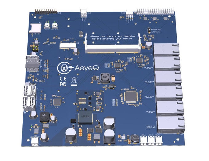 AeyeQ航空母艦級母板，輕鬆為Jetson迷你AI電腦連接多台網路攝影機 | T客邦
