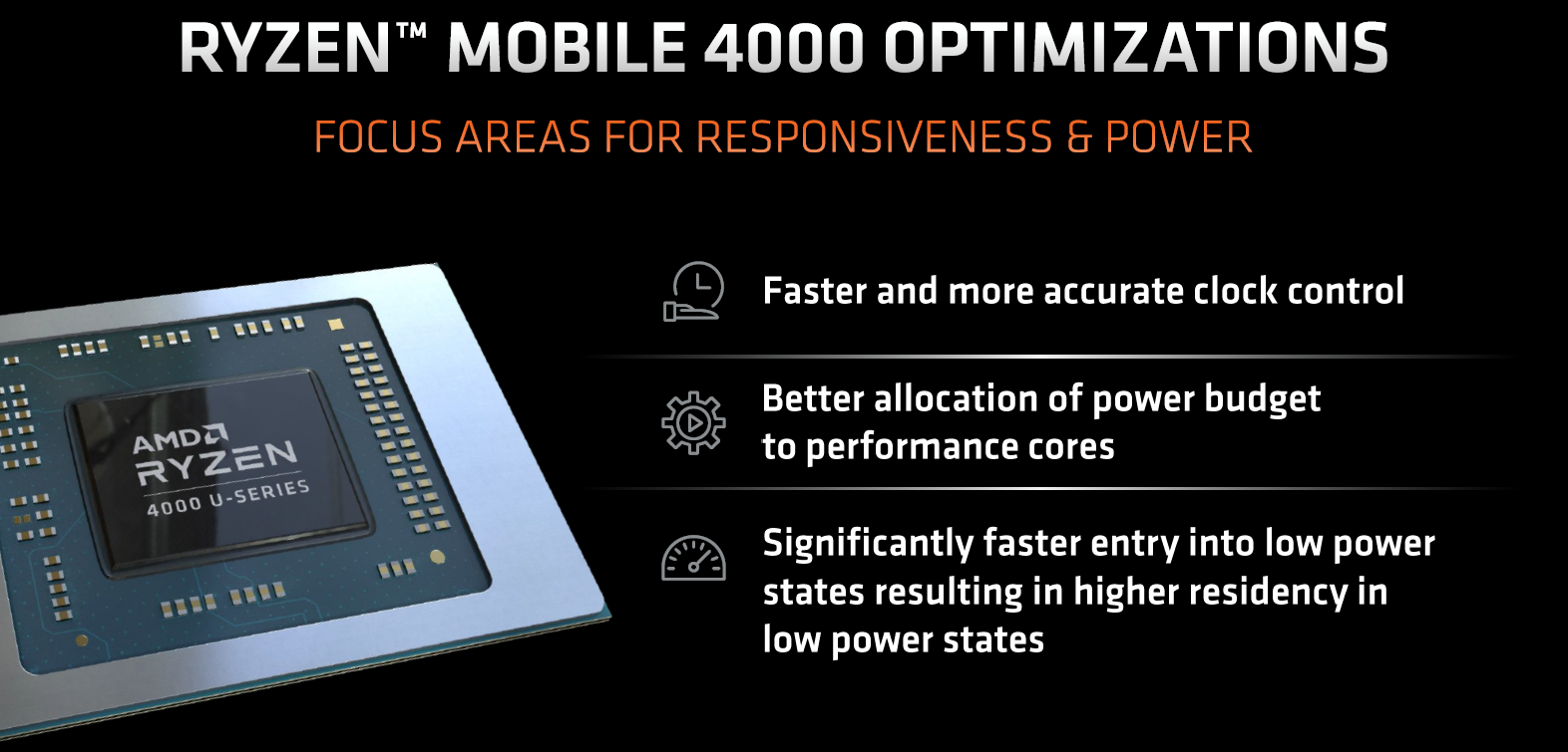 AMD Ryzen Mobile 4000 Tech Day：有備而來！Ryzen Mobile 4000 系列行動處理器電源管理深度解析 | T客邦