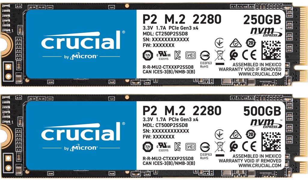 Micron 推出第二款消費級 NVMe SSD，Crucial P2 讀寫速度、耐寫量均提升 | T客邦