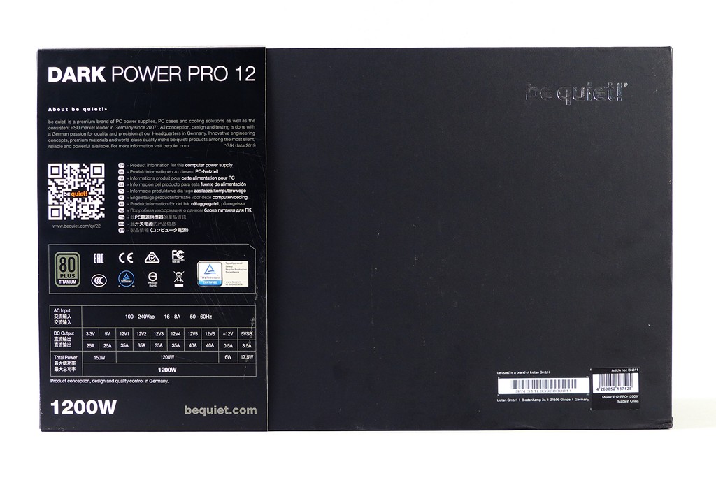 鈦級全數位控制，be quiet! Dark Power Pro 12 1200W 全模組化電源供應器評測 | T客邦