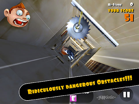 Android Market：用最快的速度墬落 Falling Fred | T客邦