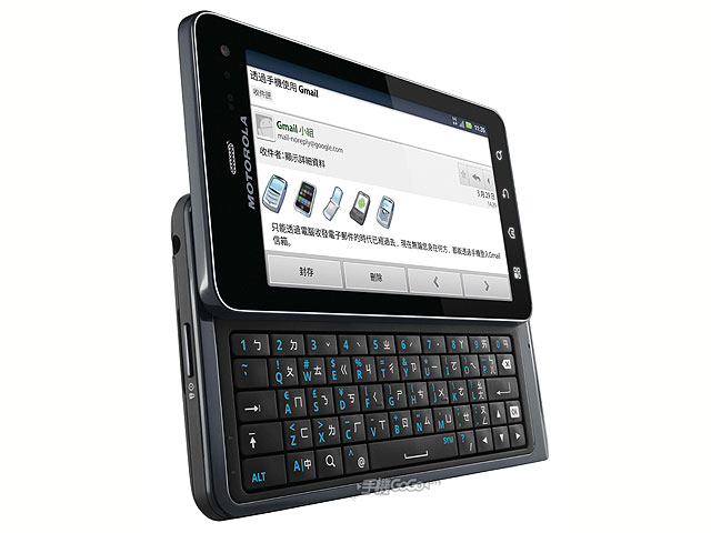 MOTOROLA Milestone 3 手機，十月在台上市 | T客邦