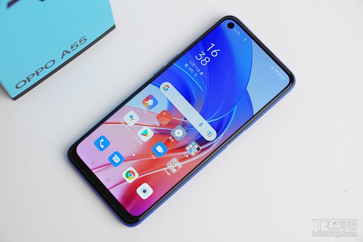 OPPO A55 開箱評測，六千元有找的入門手機、高續航力是最大賣點 | T客邦