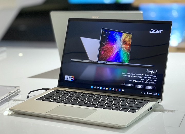 Acer Swift 3 OLED 新登場，同步推出 Spin 5、Spin 3 螢幕可翻轉筆電 | T客邦