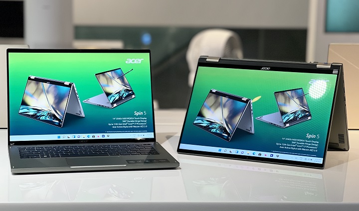 Acer Swift 3 OLED 新登場，同步推出 Spin 5、Spin 3 螢幕可翻轉筆電 | T客邦