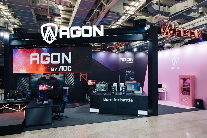 AOC 發表多款 AGON 電競顯示器，全球首款《英雄聯盟》聯名電競顯示器於 Wirforce 現場亮相 | T客邦