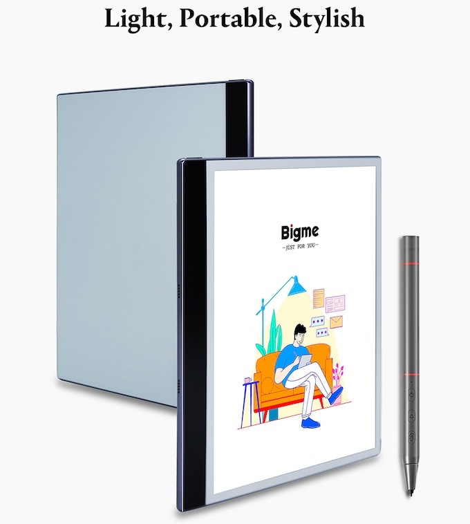 Bigme Galy彩色電子紙平板，採用元太科技Gallery 3超快速彩色電子紙技術 | T客邦