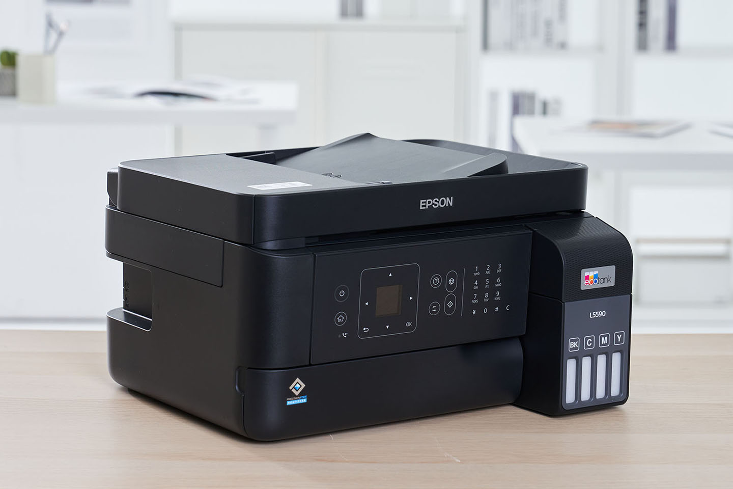 Epson L5590 高速雙網傳真智慧遙控連續供墨印表機評測： 高效精省，操作體驗更直覺，一機兼顧商務 SOHO 應用及家用需求！ | T客邦