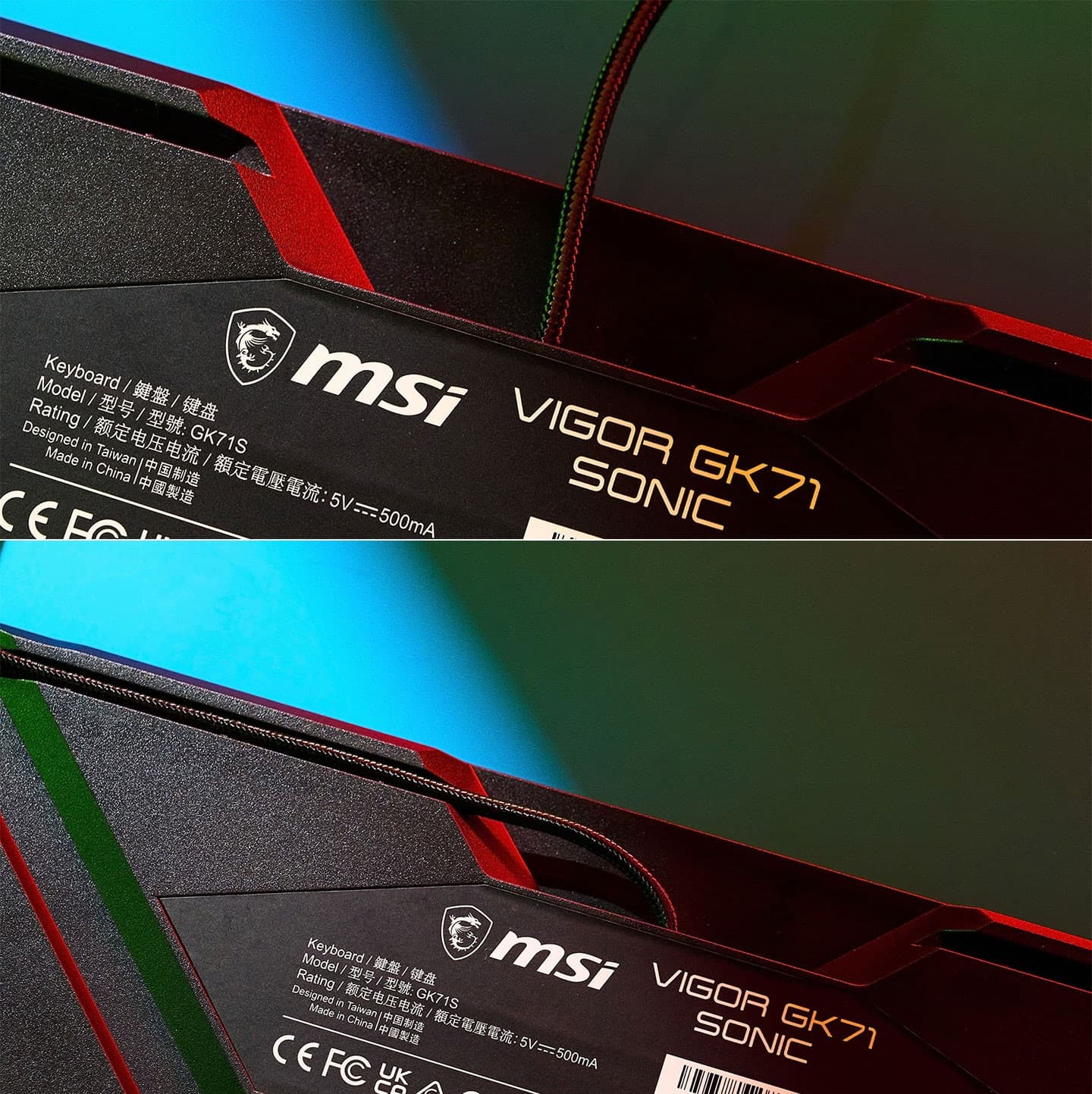 MSI VIGOR GK71 SONIC BLUE 青軸電競鍵盤開箱實測：超輕手體驗、清脆回饋聲讓人著迷！ | T客邦