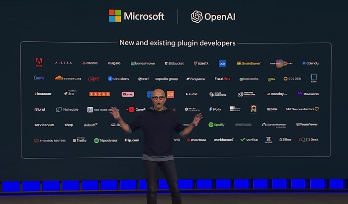 Microsoft Build 2023 幾乎成ChatGPT武力展示會，微軟 AI 擴充套件生態系已然成形 | T客邦