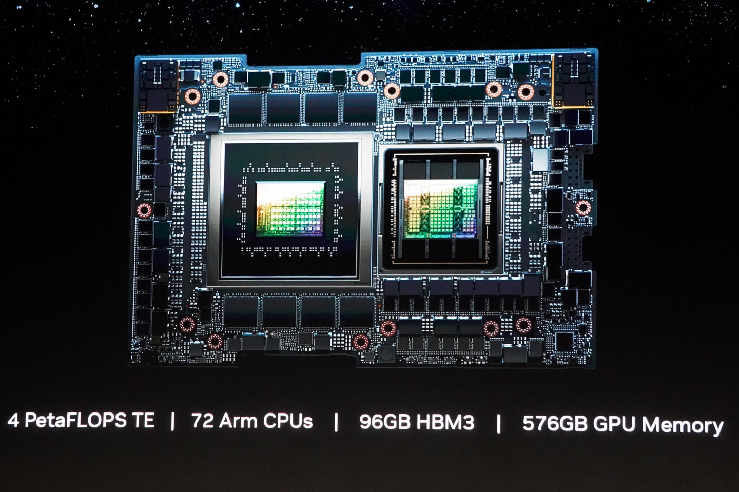黃仁勳秀出NVIDIA「超級GPU」超級晶片開始量產，表示AI伺服器買越多省越多 | T客邦