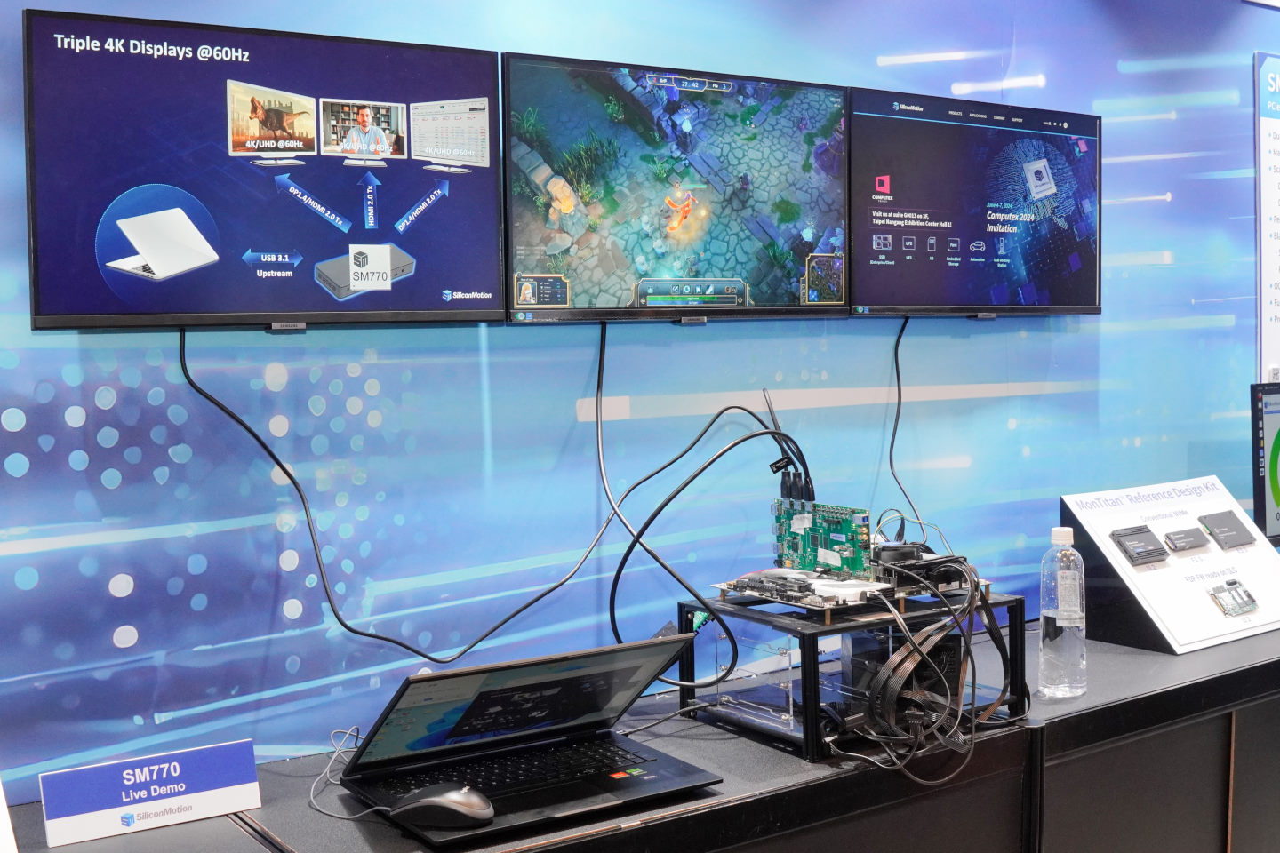 SMI展出Gen 5固態硬碟控制器，免散熱片速度飆上14 GB/s | T客邦