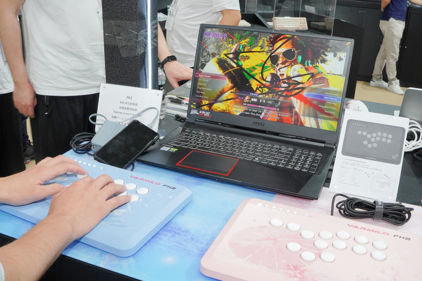 Varmilo推出格鬥遊戲用HitBox FK2，採用Cherry電感軸觸發超快速 | T客邦