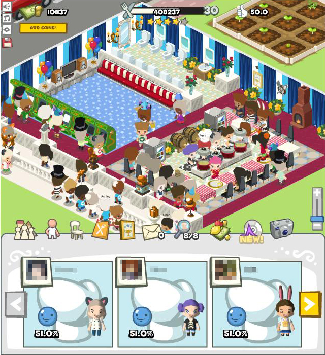 【網友來稿】Facebook Restaurant City餐城評價永保50密技 | T客邦