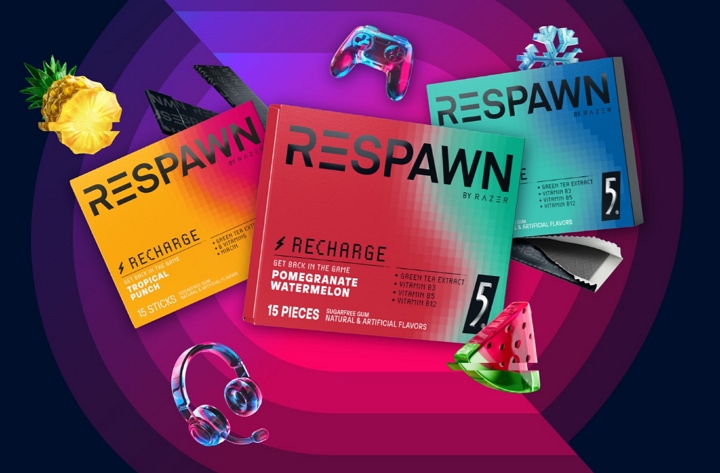 Razer 再跨界！與 Mars 合作推出 RESPAWN by Razer，專為玩家打造的口香糖與薄荷糖 | T客邦