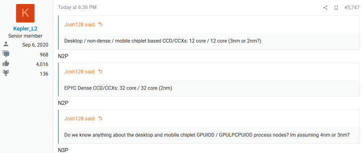 AMD Zen6 架構曝光：CCD 採 2nm N2P 製程、IOD 採 3nm N3P | T客邦