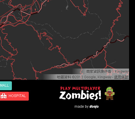 Google Maps 搭上殭屍風， Zombie Survival Map 喪屍求生地圖登場 | T客邦